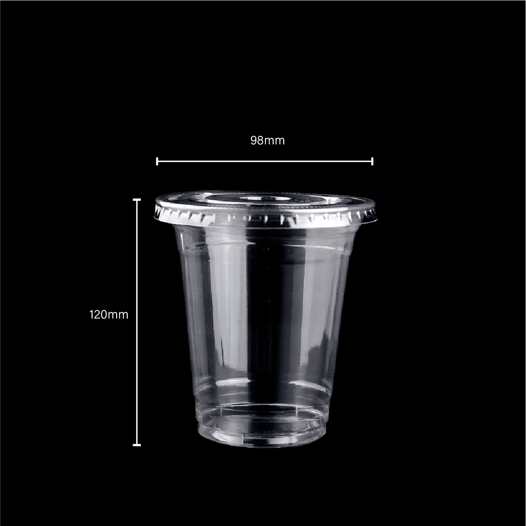 PACKAGING-98mm PET 16oz Cup